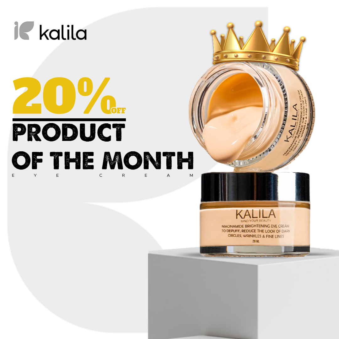 KALILA Niacinamide Brightening Eye Cream, 20 ml – kalila